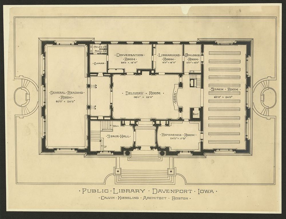 Davenport Public Library, Iowa