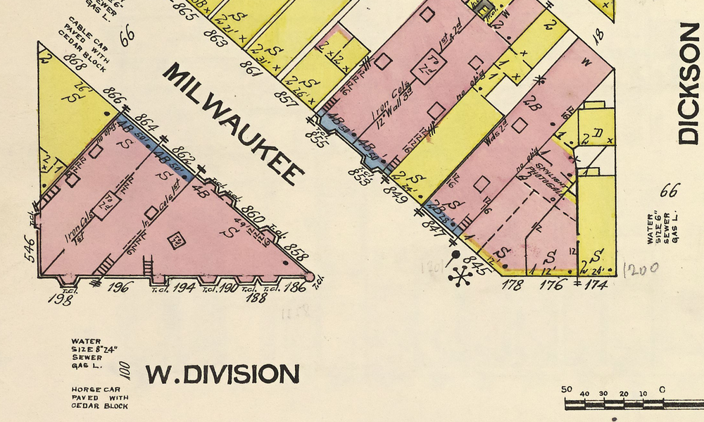 Milwaukee & Ashland, Polish Triangle, Chicago