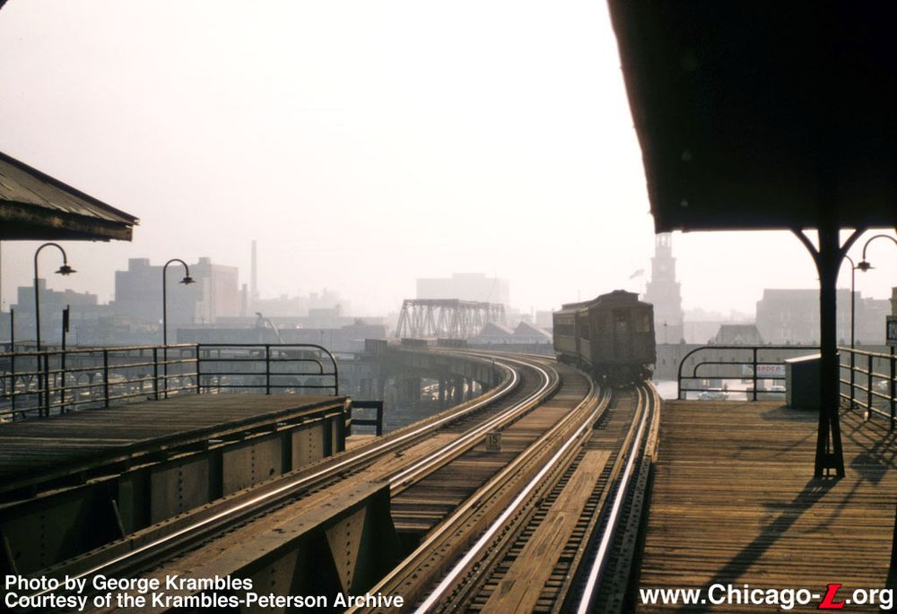 Exchange Elevated Station, Union Stockyards, Chicago