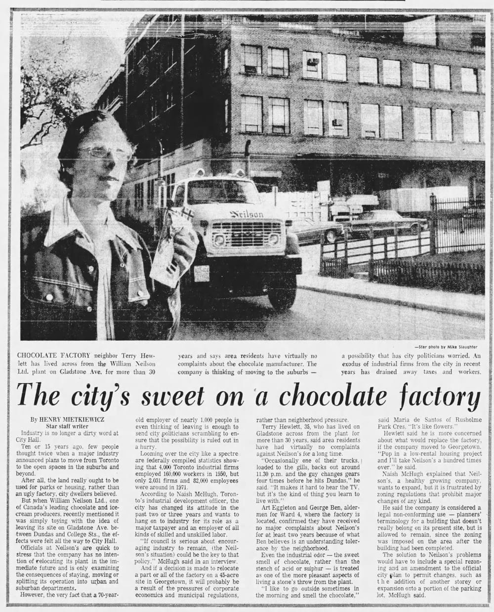 William Neilson Limited, Toronto