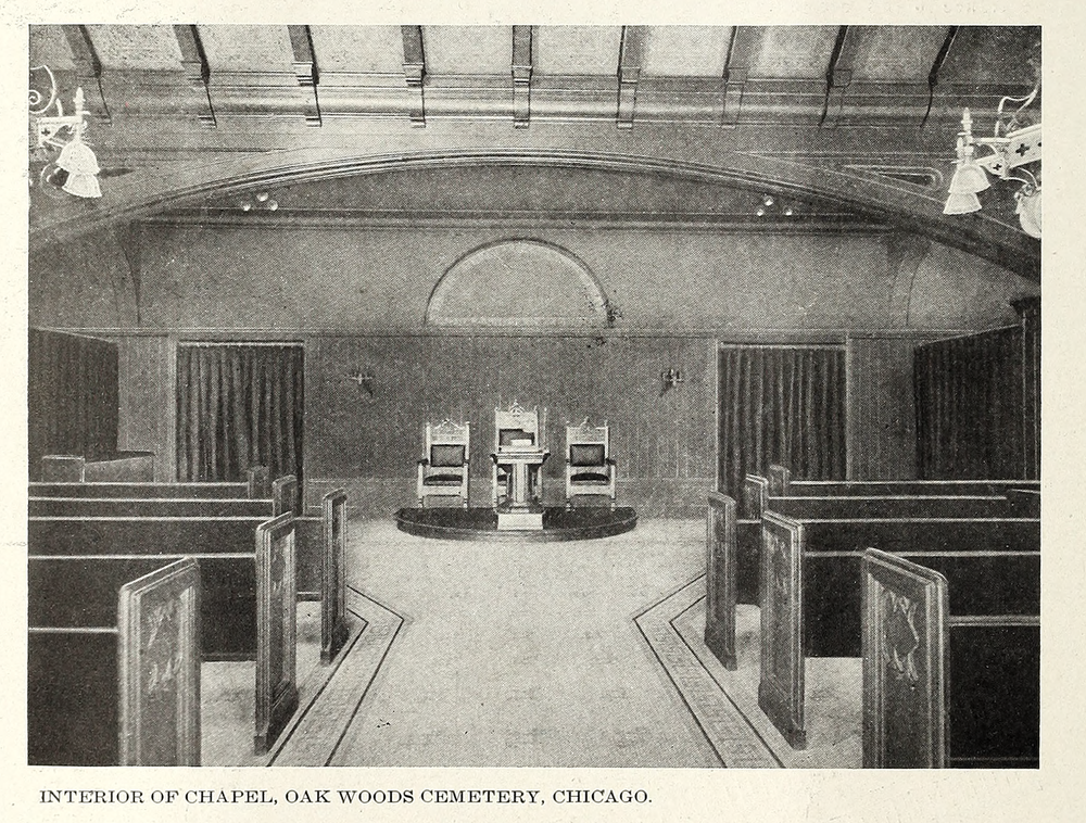 Crematorium, Chapel & Vault, Oak Woods Cemetery, Chicago
