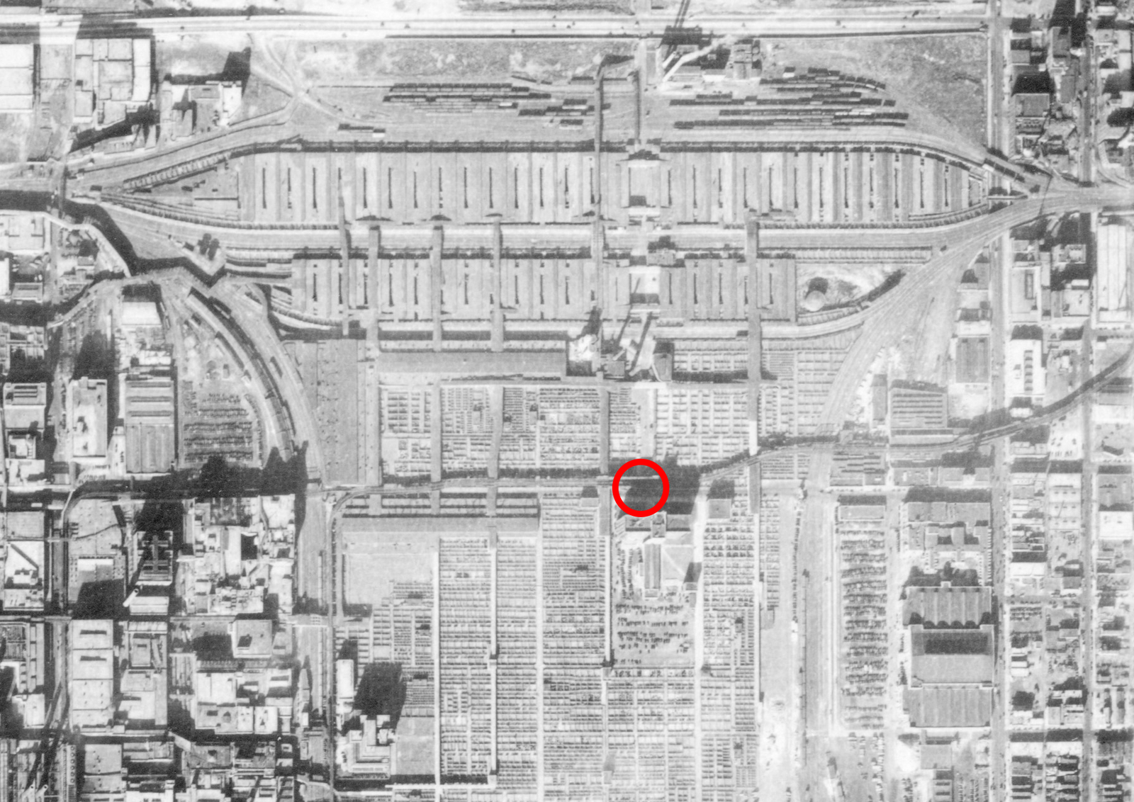 Exchange Elevated Station, Union Stockyards, Chicago