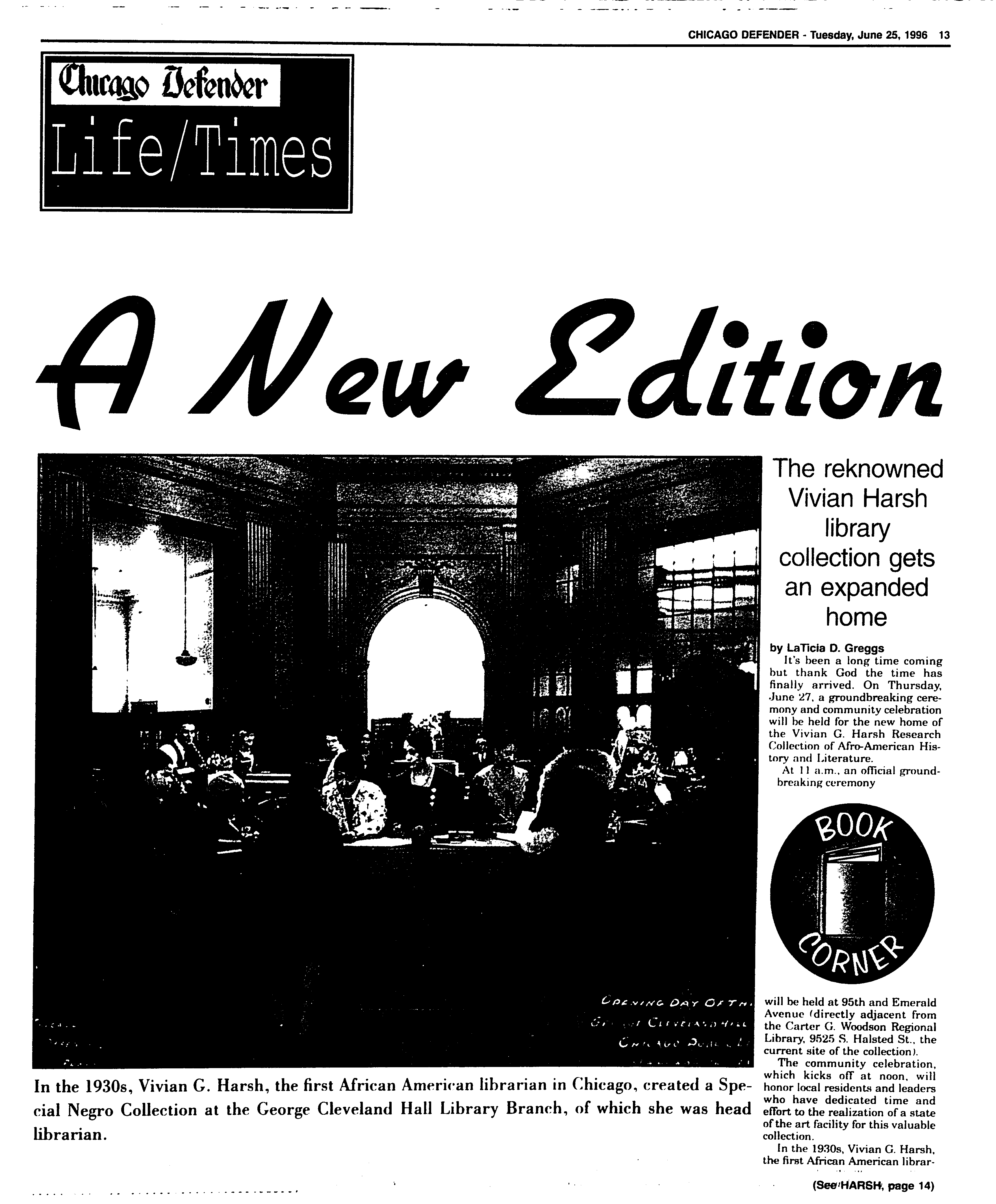 George Cleveland Hall Branch Library, Chicago