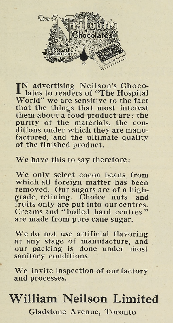 William Neilson Limited, Toronto
