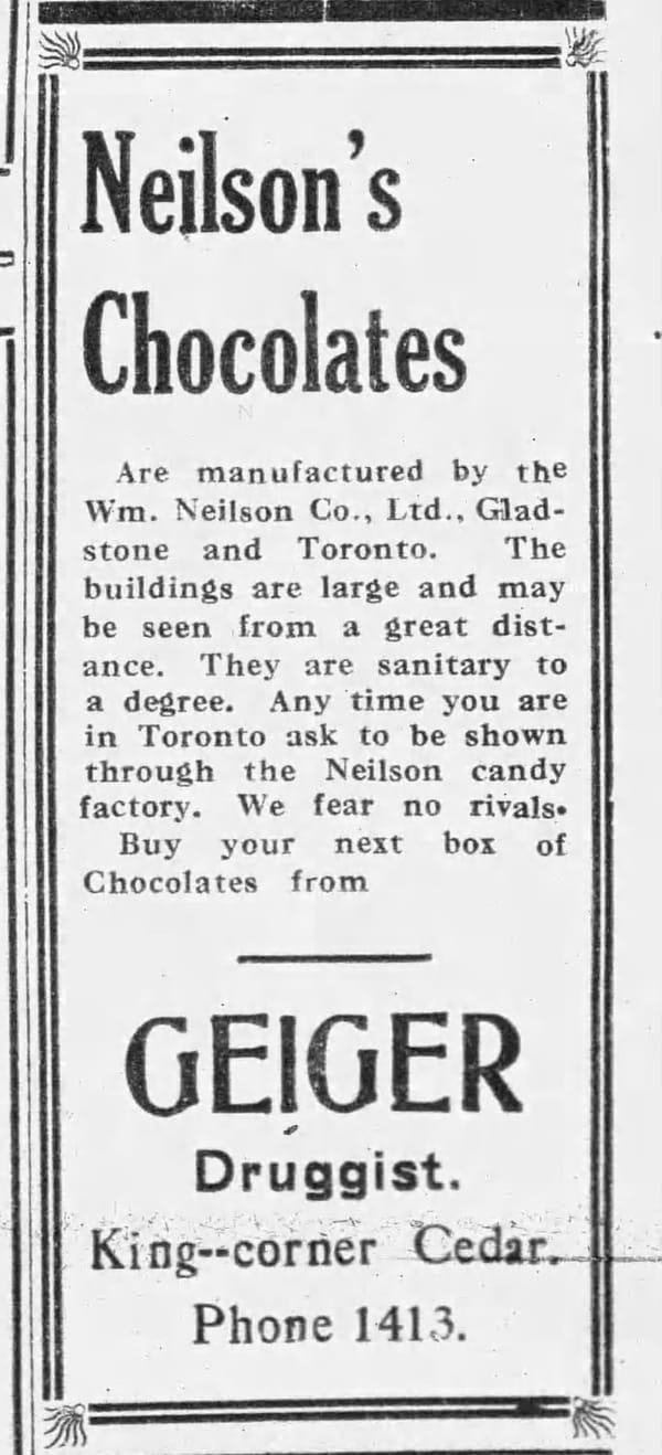 William Neilson Limited, Toronto