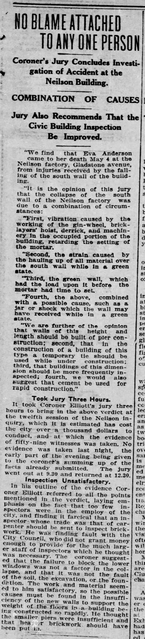 William Neilson Limited, Toronto