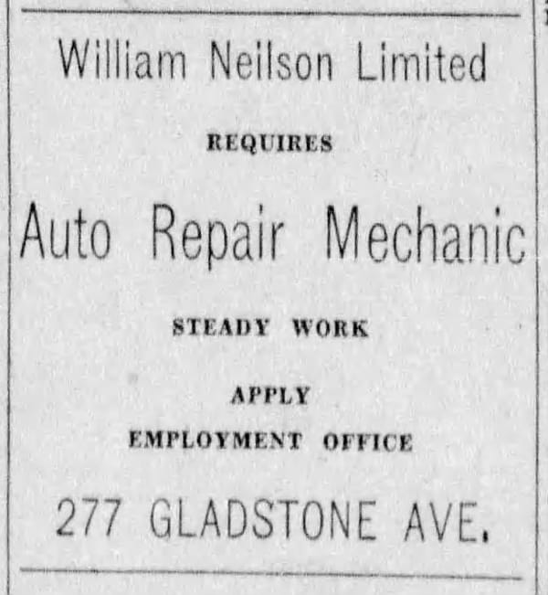 William Neilson Limited, Toronto