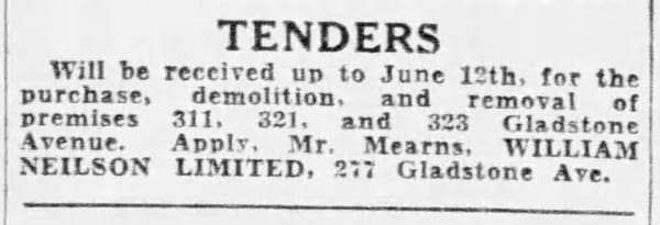 William Neilson Limited, Toronto